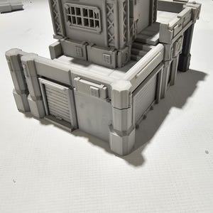 2 Story Outpost Neo City, Outpost, Building#2, , Industrial, Sci-fi ...