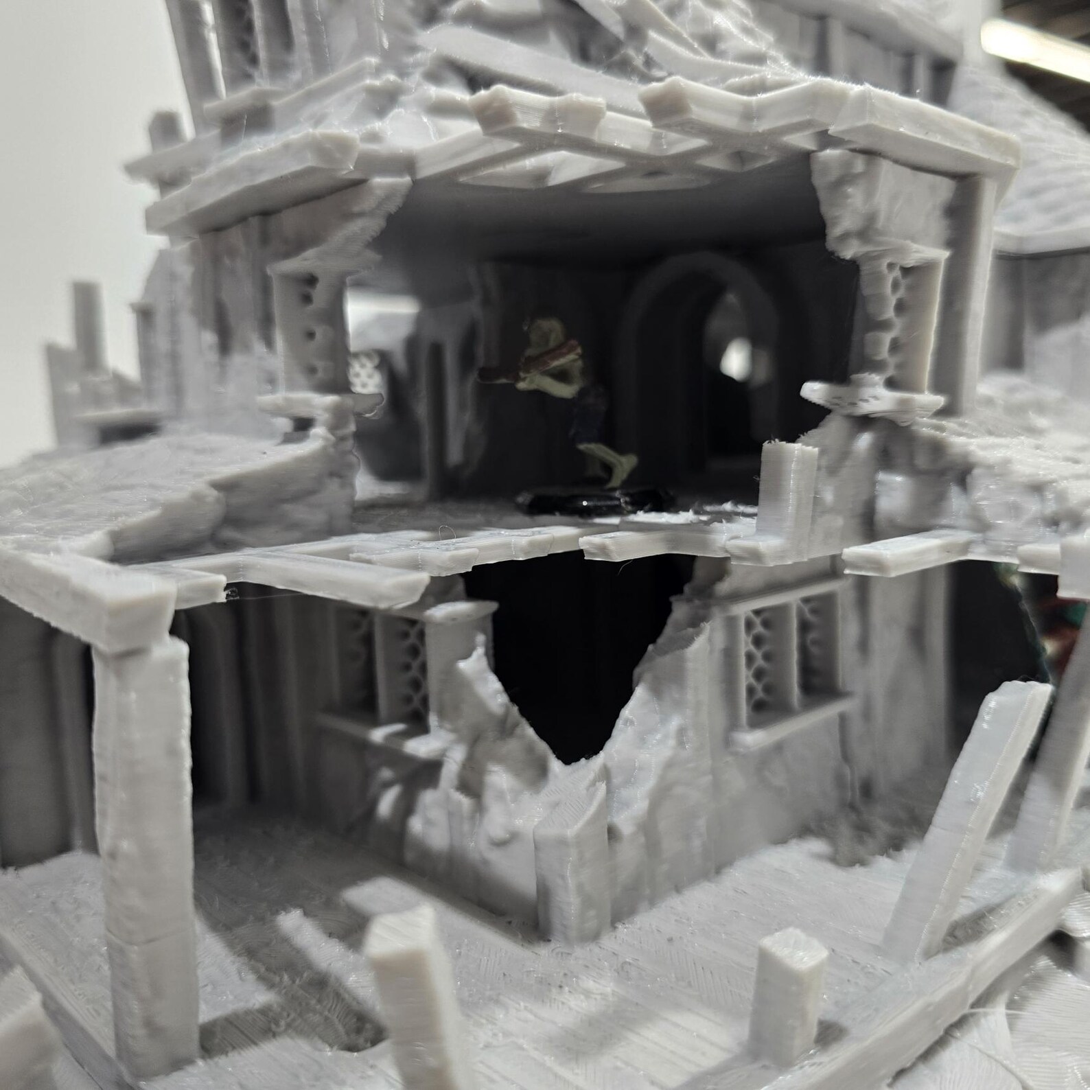 Small Ruined Manor: Gothic Fantasy Haunted House for D&D, Model ...