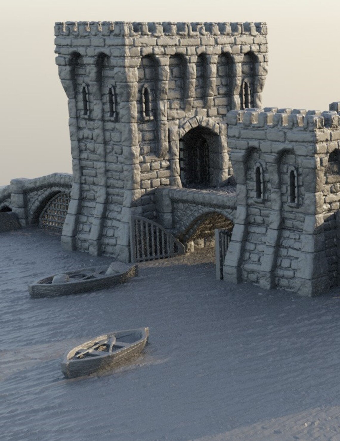 River Patrol Bridge River Gate River Defense Defense Tower - Etsy