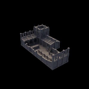 Imperial Archery Range: Medieval Military Outpost for D&D, Model ...