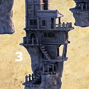 Cliffside Slum Houses - Complete Collection or Individual Pieces for ...