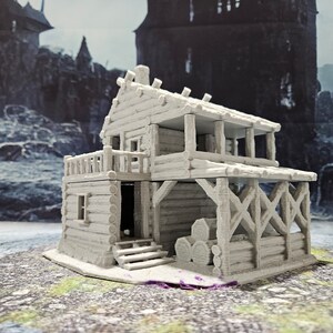 Forest Cabin Set 8 Buildings, Forest Town Set - Etsy