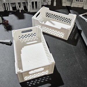Small Stackable Crates for Dnd, Pathfinder - Dice Crate and Miniature ...