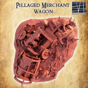 Pillaged Merchant Wagon Merchant Ruin Cart Ruin Wagon Ruin - Etsy