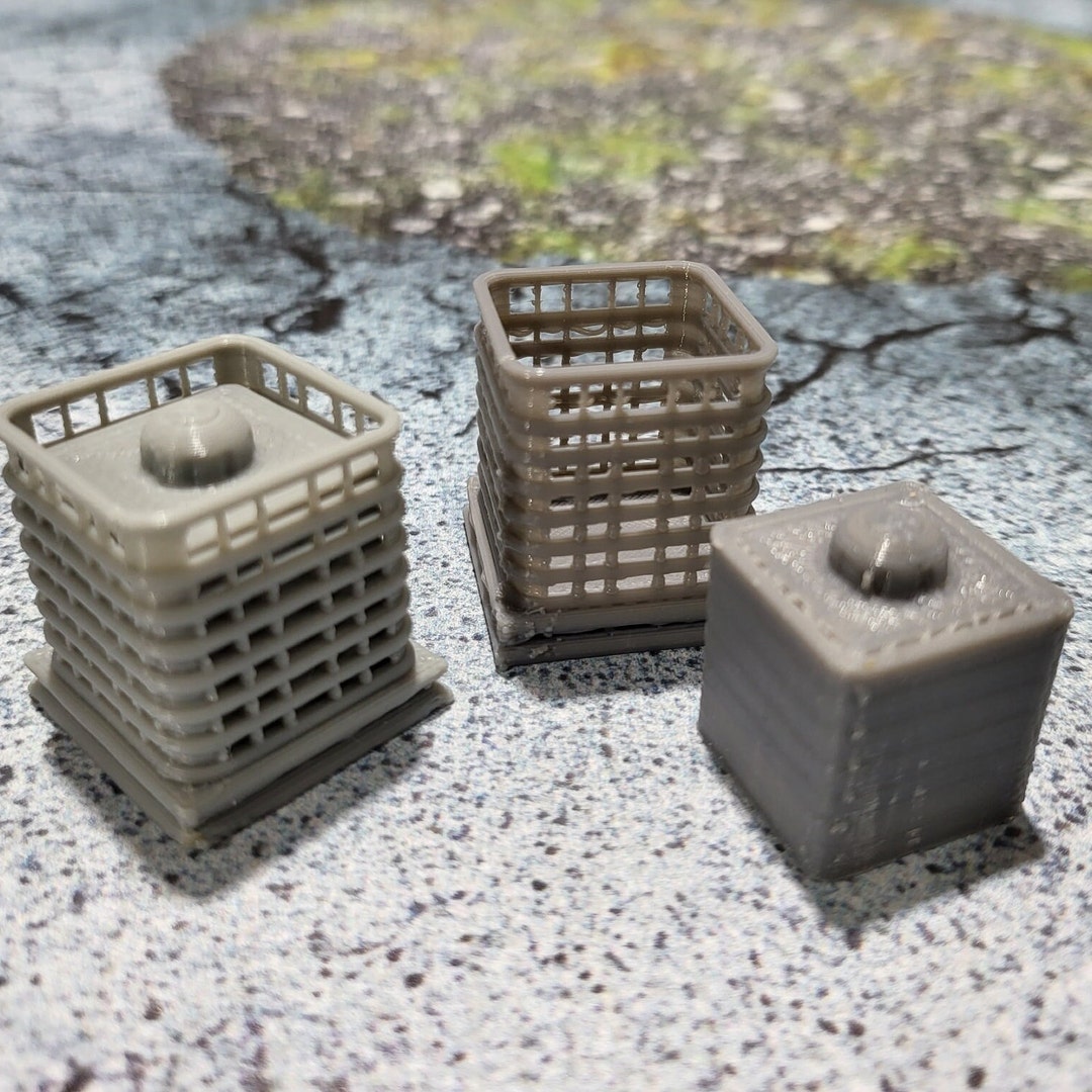 Pair of Totes in Cages, Water/chemical Cages - Etsy