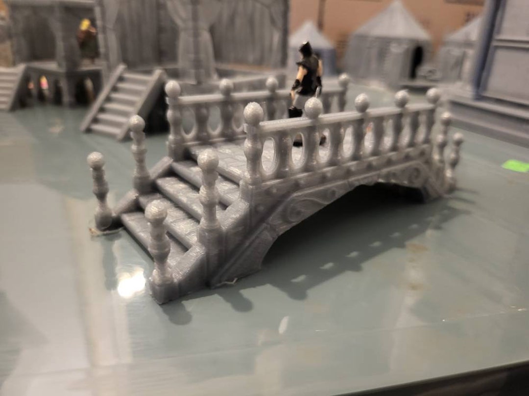 Small Bridge - Dungeons and Dragons - Terrain - - 28mm - Etsy