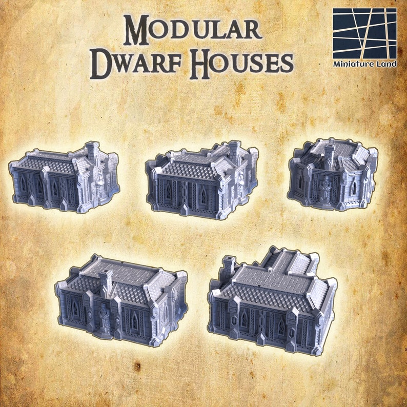 Dwarf Houses - Etsy