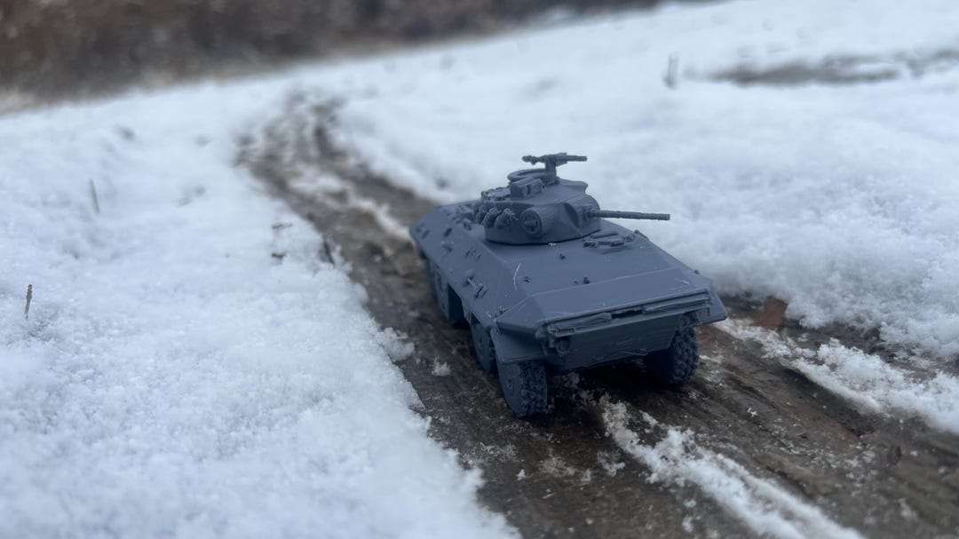 Spähpanzer Luchs A2, Modern Warfare, Tabletop Terrain, German, Modern ...