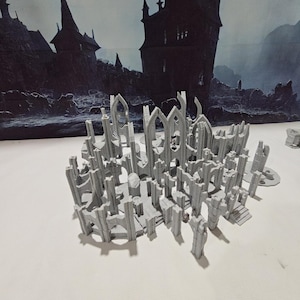 Elven Ruins Elf Ruin for Dnd, Pathfinder, and Wargaming - Etsy