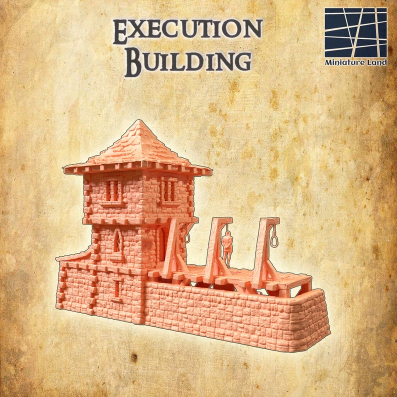 Execution Gallows, Execution Buildings, Gallows - Etsy