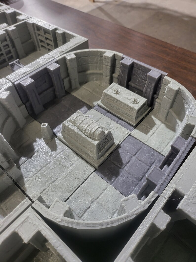 Modular Desert Tomb for Dnd, Pathfinder, and Wargaming - Etsy