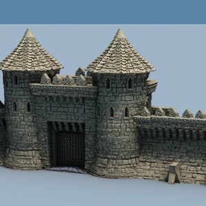 ARX Citadel, Walls & Gate, Gamescape3d - Etsy