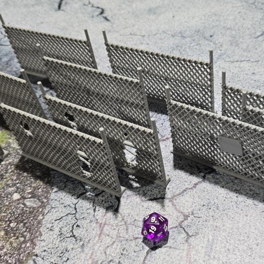 Miniature Chain Link Fence
