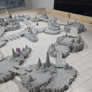 Cavern Set, Raised Cavern Set, Cavern Floor Setting, Cavern Terrain ...