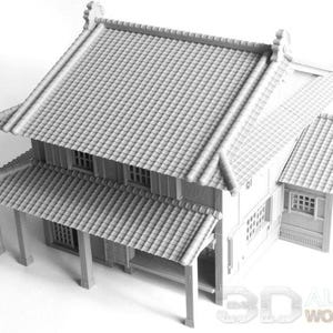 Samurai Kitchen: Traditional Japanese Kitchen for Tabletop Rpgs, Model ...