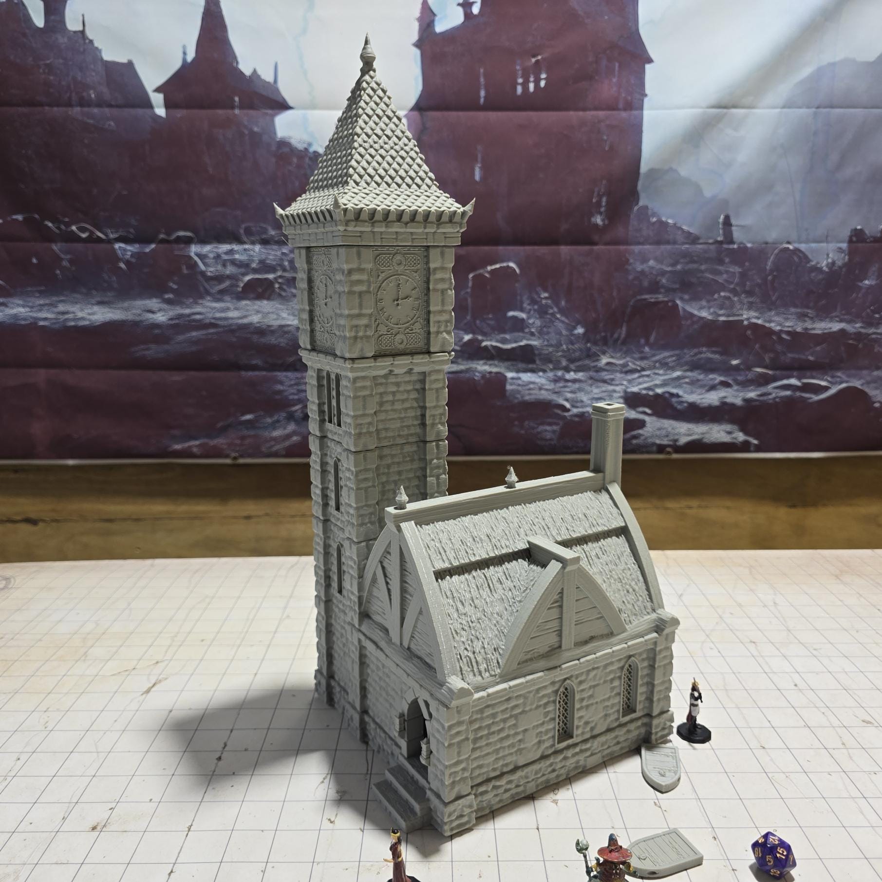 Time Keepers House, Clock Tower House - Etsy