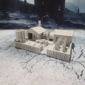 Medieval Tannery, Desert Tannery, Hidesman - Etsy