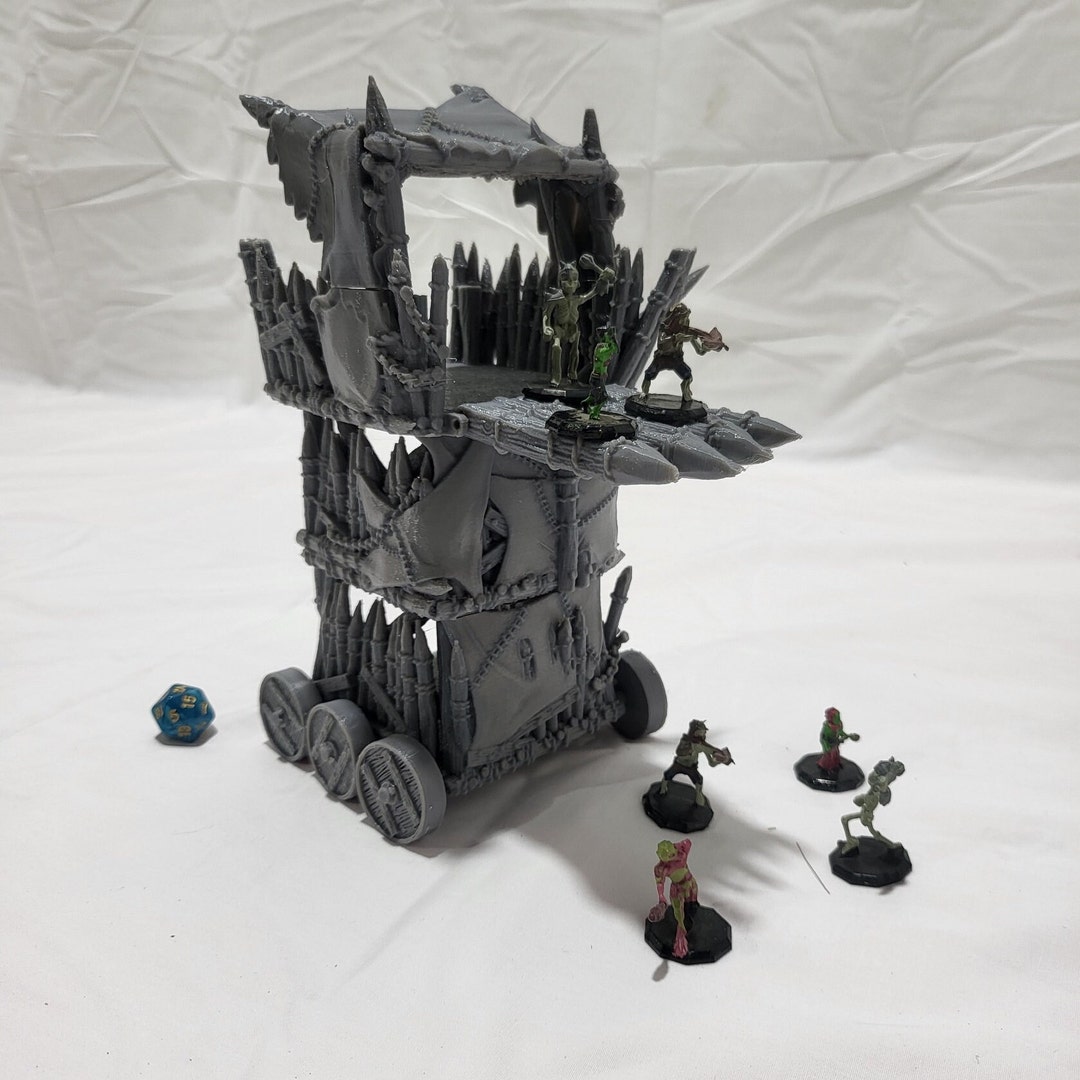 Orc Siege Tower Urlog Siege Tower - Etsy