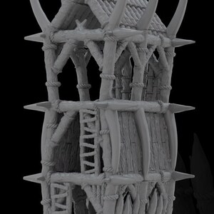 Orc Siege Tower, Siege Tower, Wall Breacher, Orc Wall Breacher - Etsy