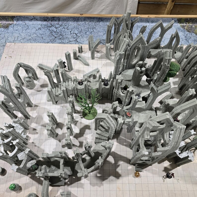 Elven Ruins - Elf Ruin for Dnd, Pathfinder, and Wargaming - Etsy