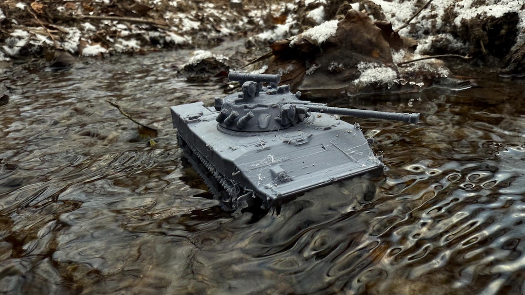 BMD-3, Airborne Assault Tank, Cold War Tank, Cold War, Tank, Russian ...