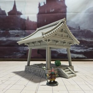 Samurai, Sumo Ring Dnd Miniature, Wargaming Terrain, Dungeons and ...