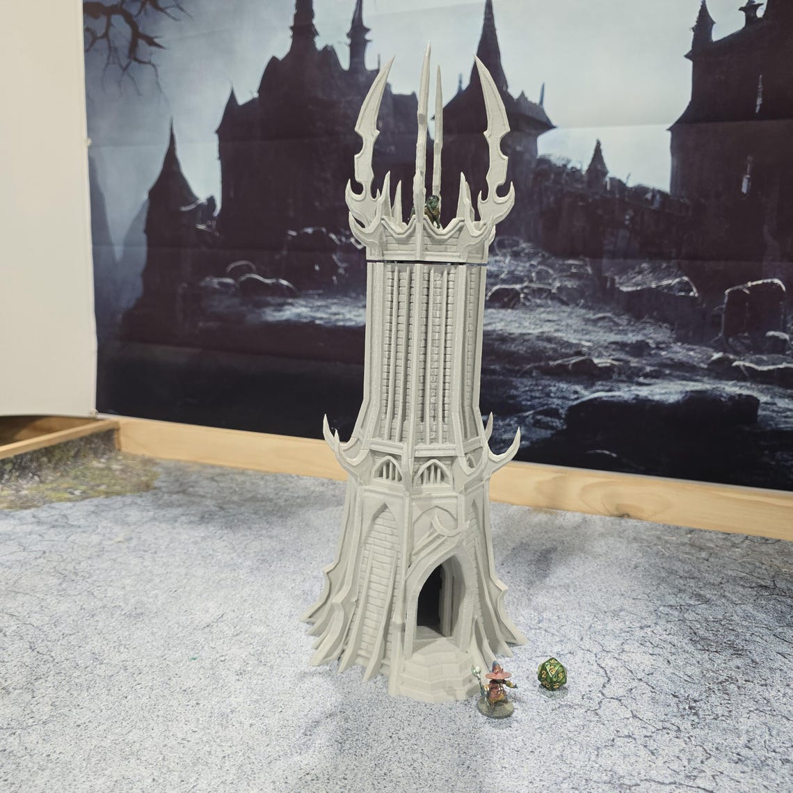 Dark Elf Tower: Medieval Fantasy Tower for Tabletop Gaming and Dioramas ...