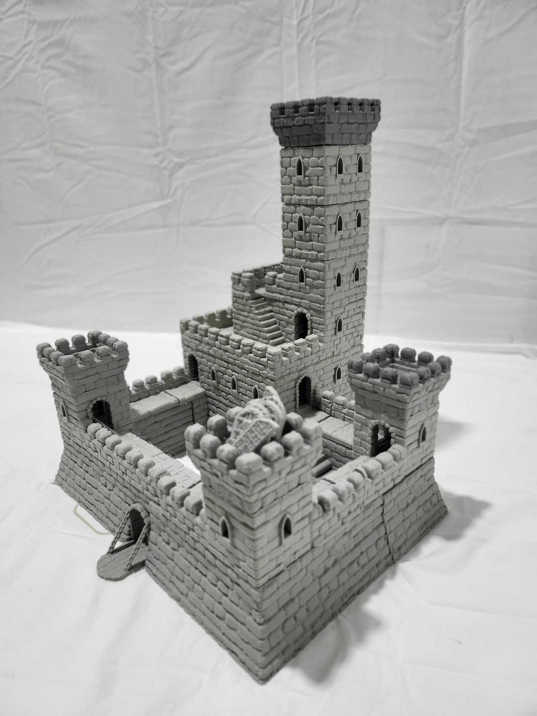 Island Castle Fortress: 3D Printed Castle Terrain for Dungeons and ...