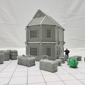 Enchanted House, Powerful Wizard, Mage House, 28mm Scale, , Dungeons ...