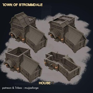 Medieval Garrison House 7: 15th Century European Barracks - Tabletop ...