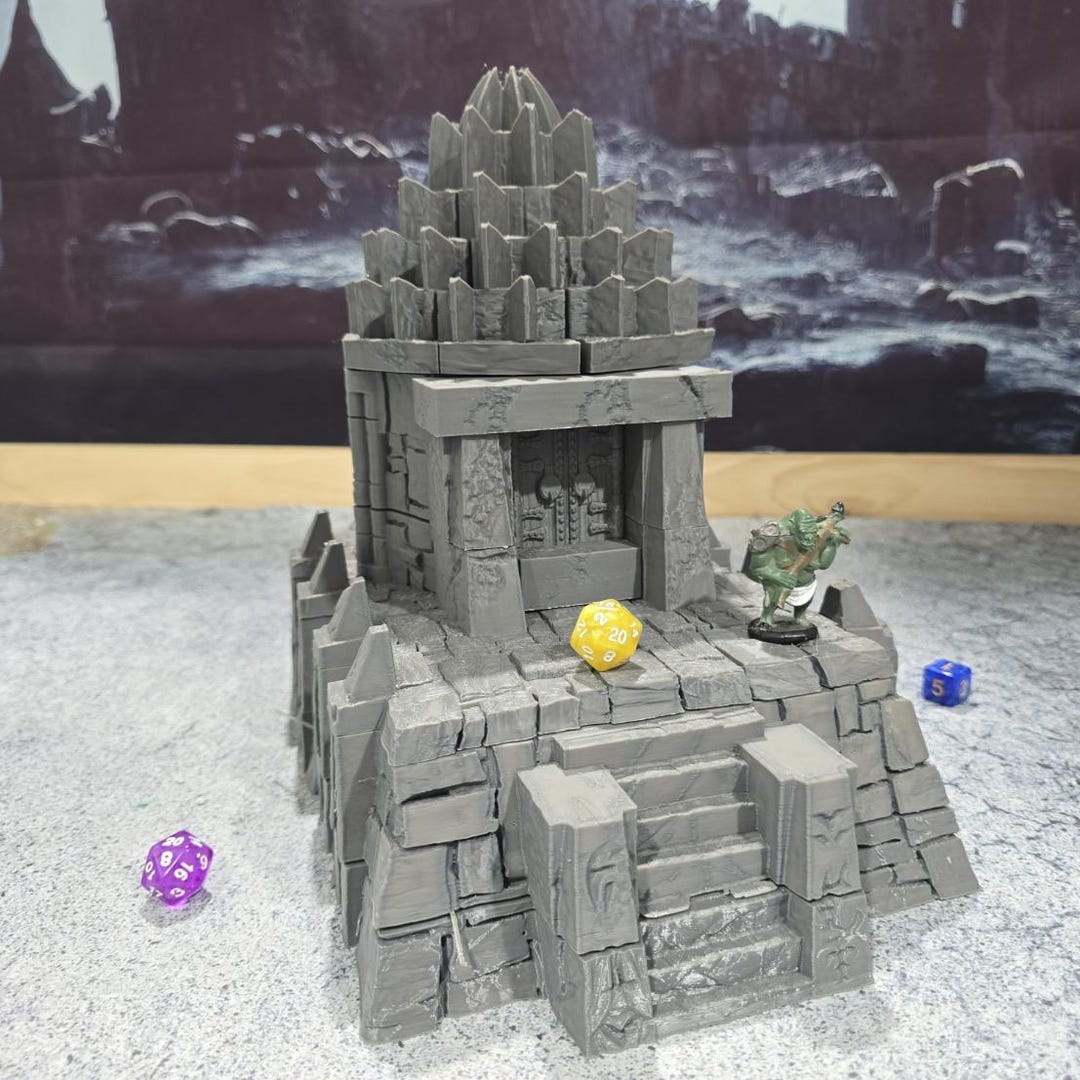 Dark Elf Temple, Underdark Temple, Underdark Small Building, Dungeons ...