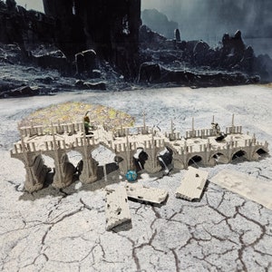 Ruined Span Bridge, Modular Ruined Bridge, Bridge Ruin - Etsy