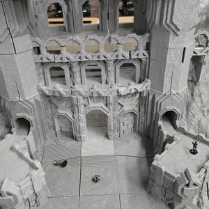Dwarf Mountain Stronghold: Fantasy Fortress and Dragon Lair for D&D ...