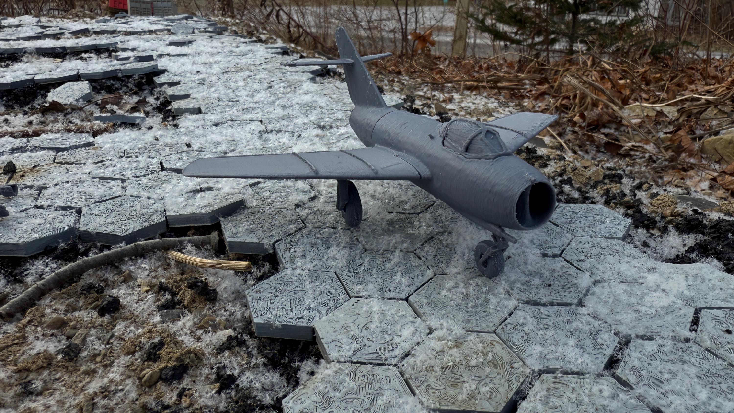 MIG-15, Mikoyan Gurevich, Soviet Jet, Modern Warfare, Tabletop Terrain ...