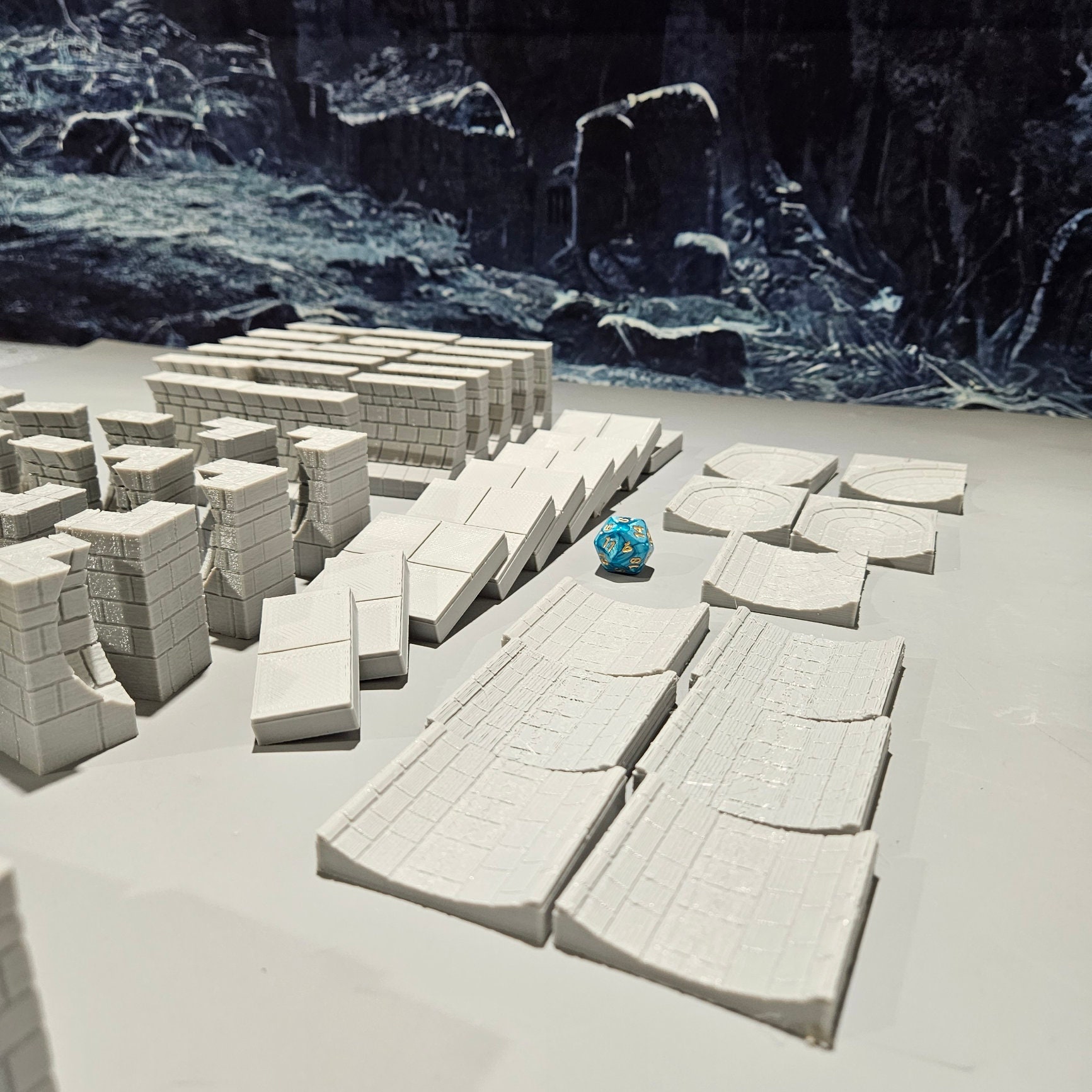 50+ Parts, City Sewer System Set, Tabletop Terrain, Gaming Miniature ...