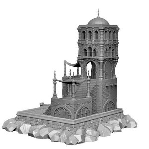 Harbor Watch Tower - Dark Realms - - Dungeons and Dragons - 28mm ...