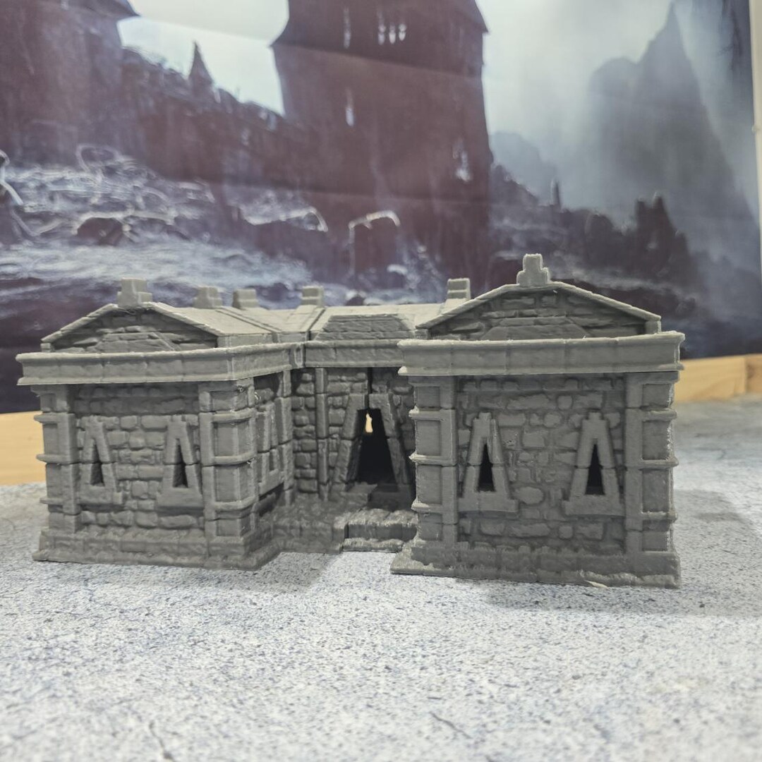 Inca Building 7: Inca-inspired Temple, Tabletop Terrain for Historical ...