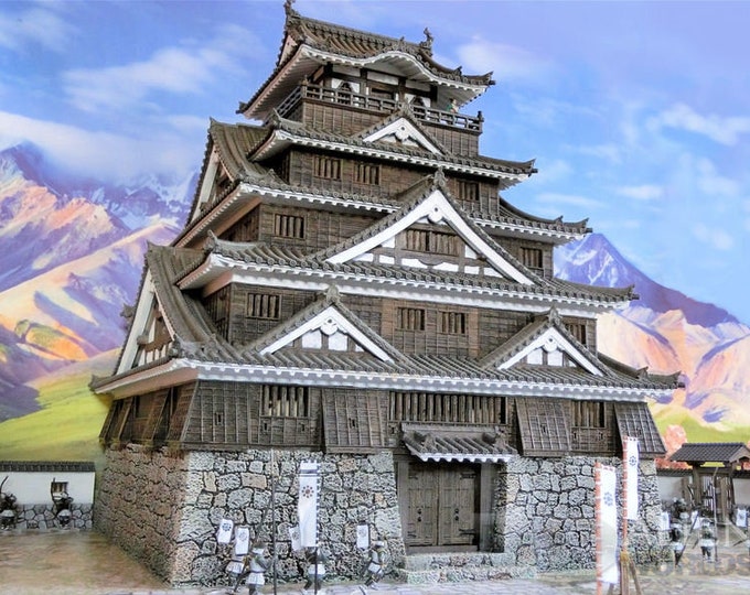 Samurai Castle, Massive 5-level Castle, Fuedal Japan, Emperor Palace ...