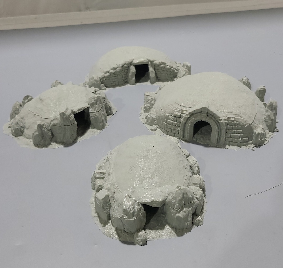 Wolds Barrow Village, Hobbit Burrows, Berrytyne Barrows, Burrows, Small ...