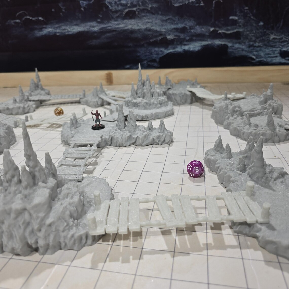Cavern Set, Raised Cavern Set, Cavern Floor Setting, Cavern Terrain ...