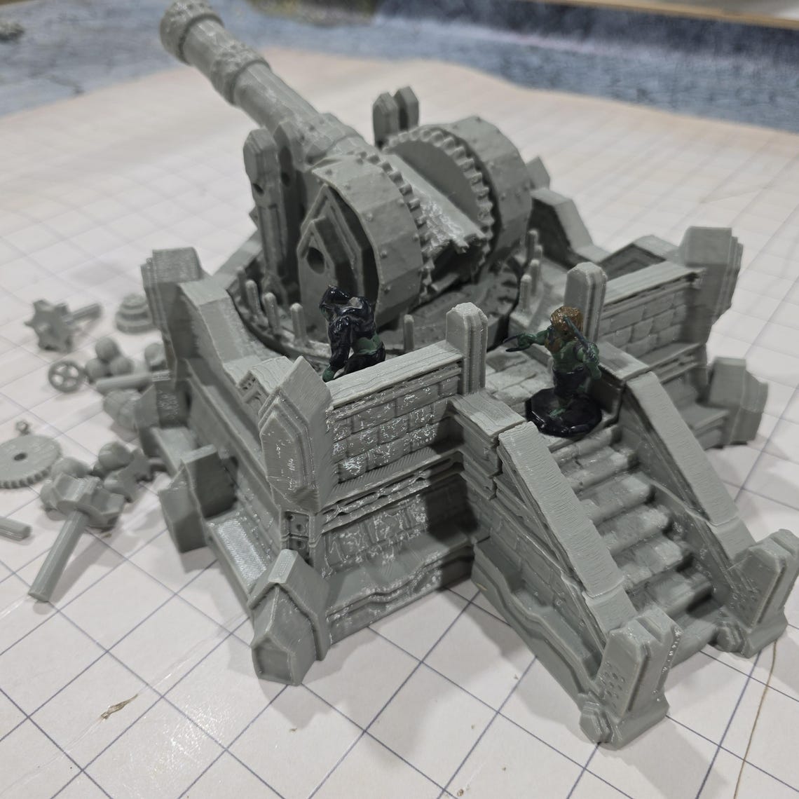 Dwarf Cannon Bunker: Medieval Fantasy Fortification for Tabletop Rpgs ...