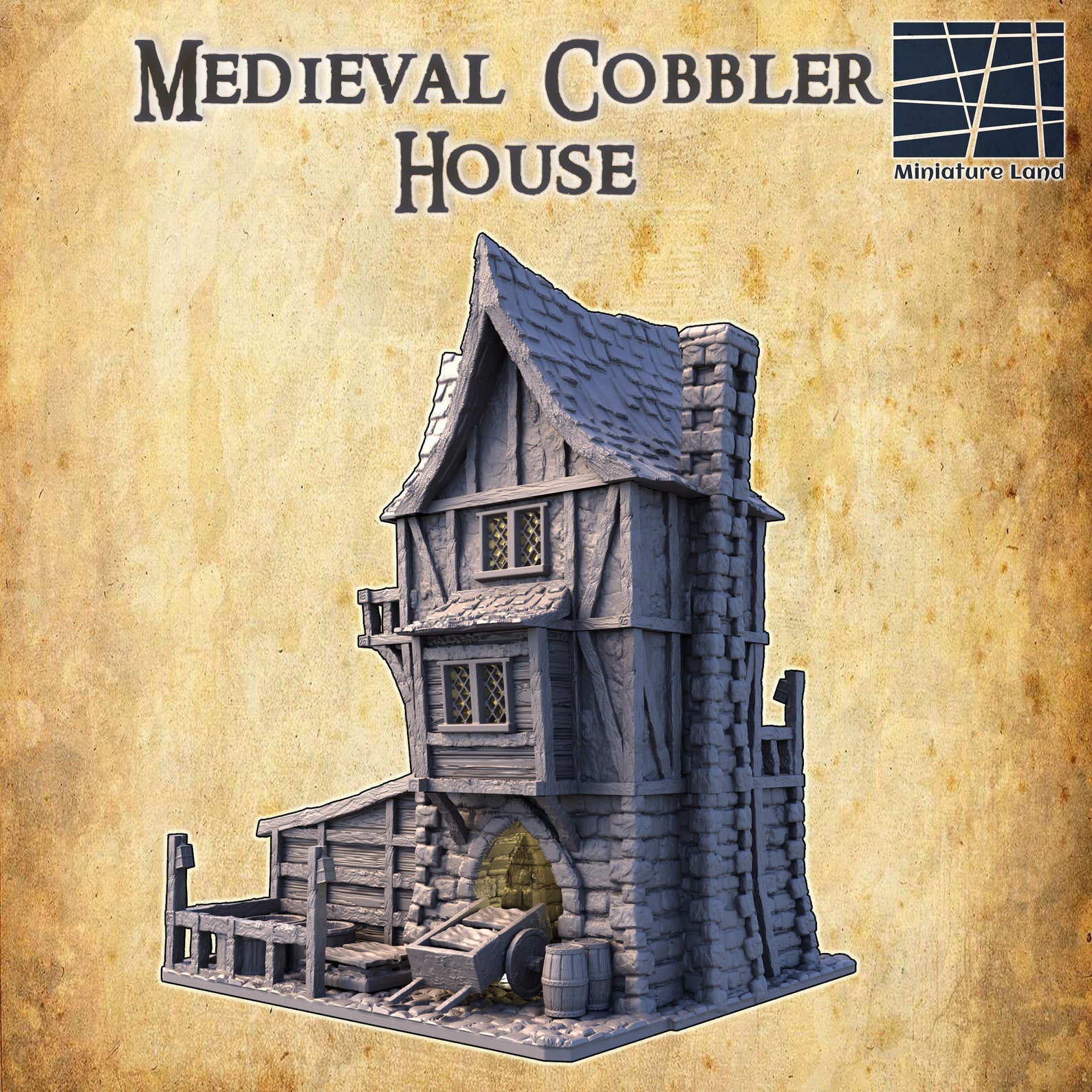 Cobblers House, Medieval Cobbler, Cobbler, Shoemaker - Etsy