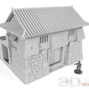 Samurai, Castle Gate & Tower, Gate Tower, Samurai Gate, Samurai Castle ...