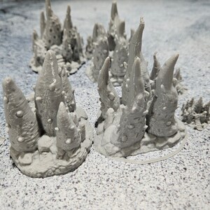 Fungal Clusters, Infected Terrain, Shrooms, Mushroom Core Caverns - Etsy