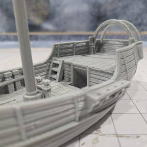 Medieval Merchant Ship - Historical Naval Miniature - Tabletop ...