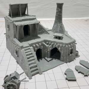 Desert Blacksmith, Blacksmith, Desert Terrain, Dndterrain, Dungeons and Dragons - Etsy