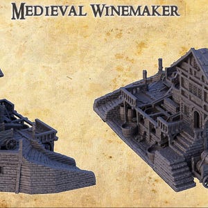 Medieval Winemaker: 14th Century Winery for Fantasy Rpgs - Etsy