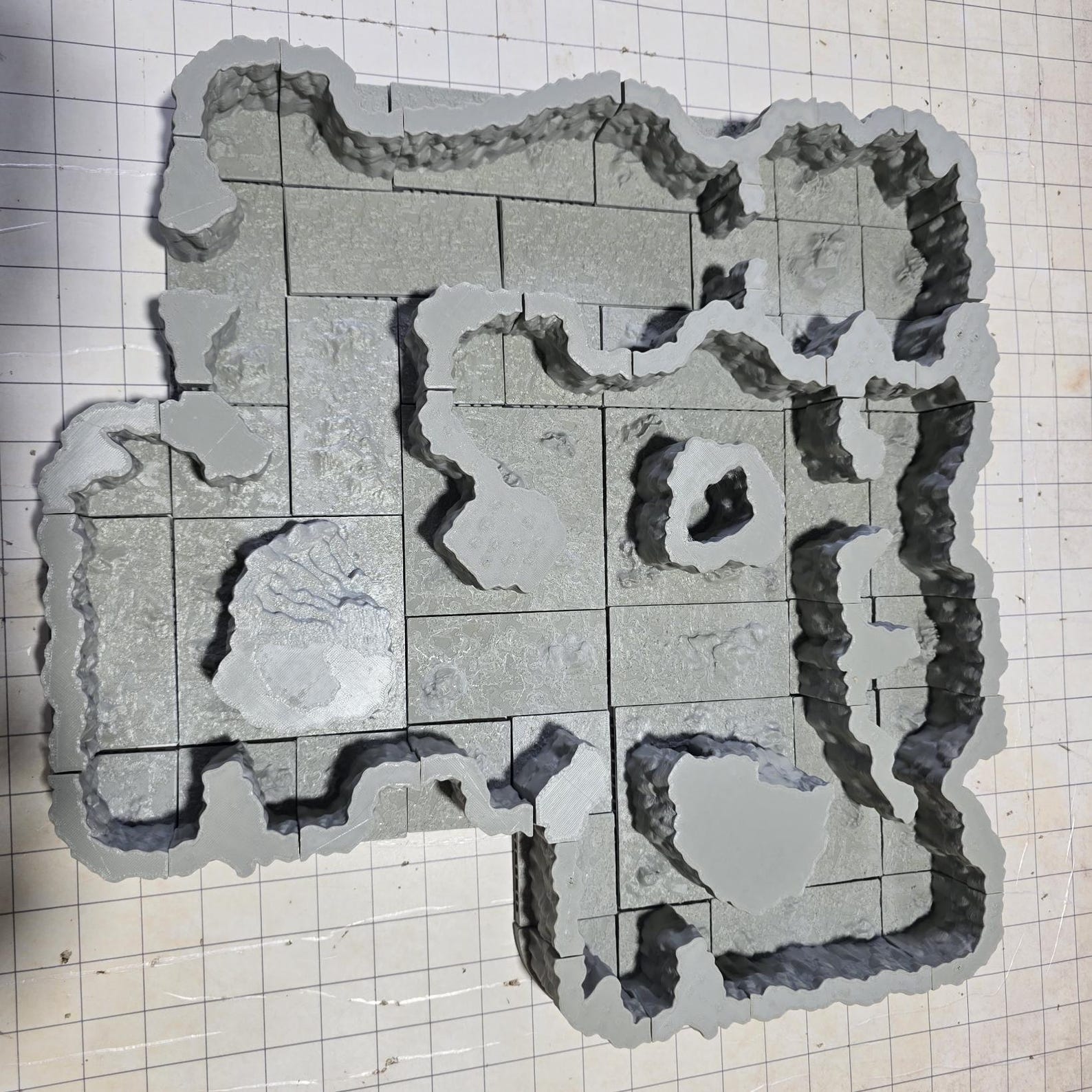 Cavern: Fantasy Cave Terrain Set, 28MM Tabletop Terrain, Model ...