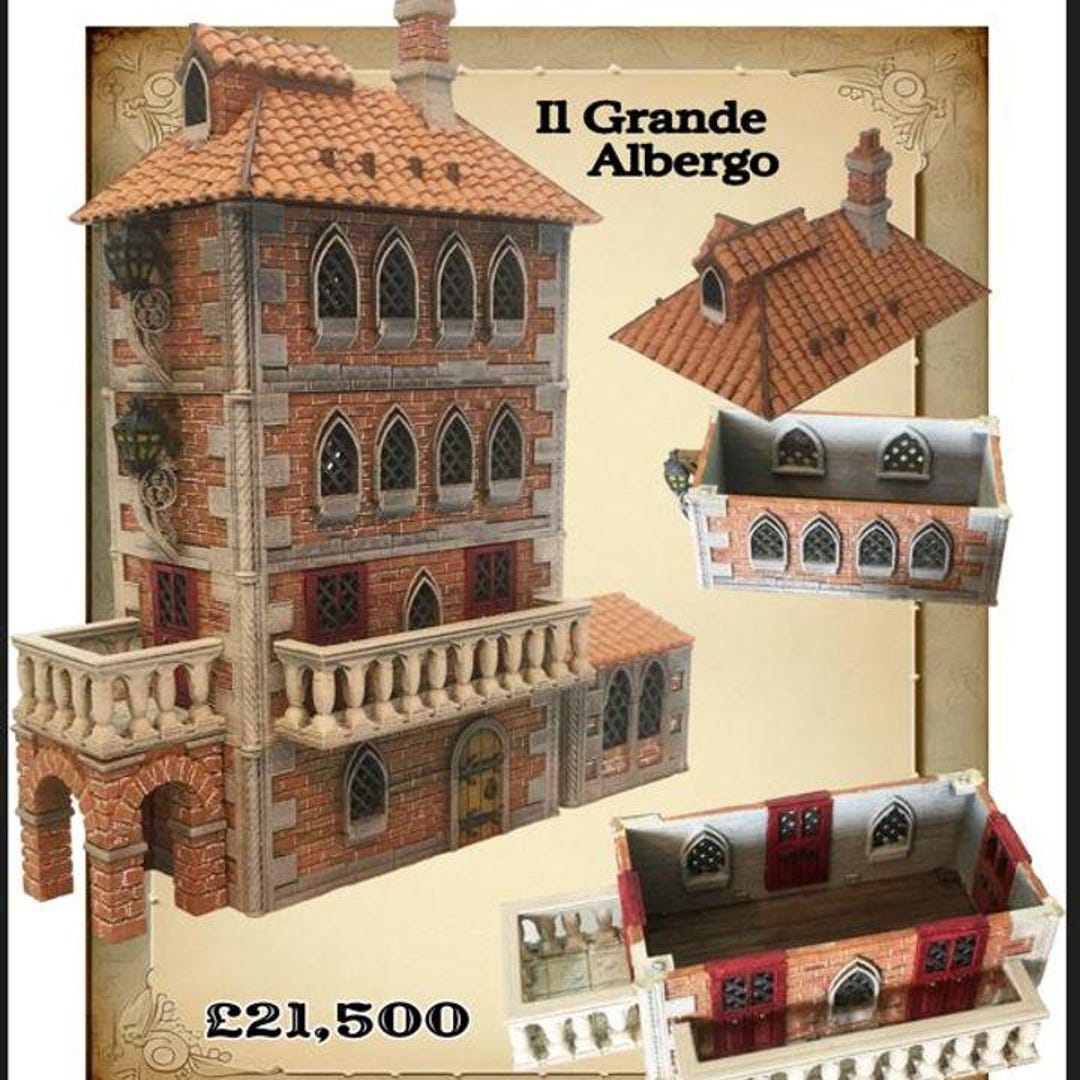 Grande Albergo (the Big Hotel): Multi-level Historical & Fantasy Hotel ...
