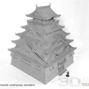 Samurai Castle, Massive 5-level Castle, Fuedal Japan, Emperor Palace ...